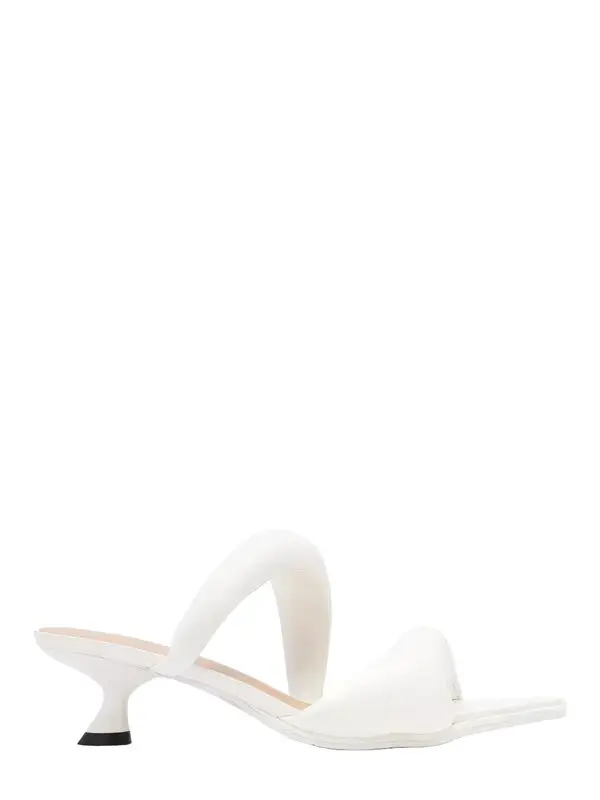 Jw Pei 50mm Sara Sandals - White
