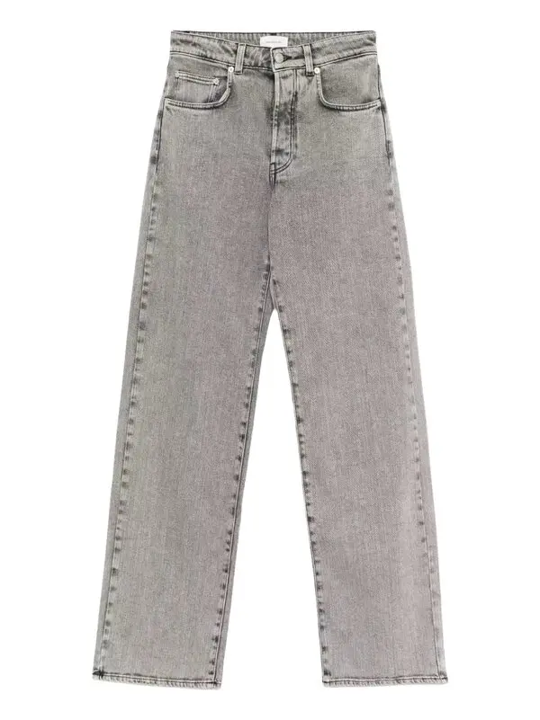Fabiana Filippi Straight-leg Jeans - Grey