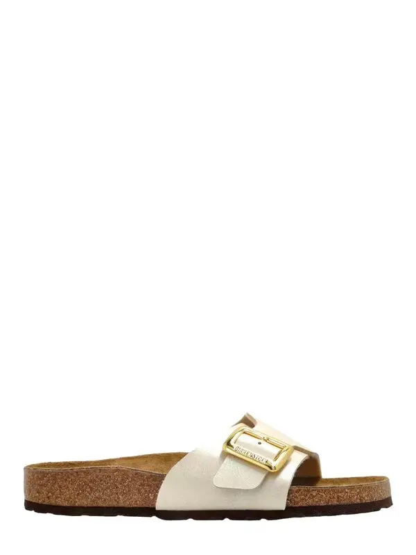 BIRKENSTOCK Catalina Cushion Buckle Slides - Neutrals