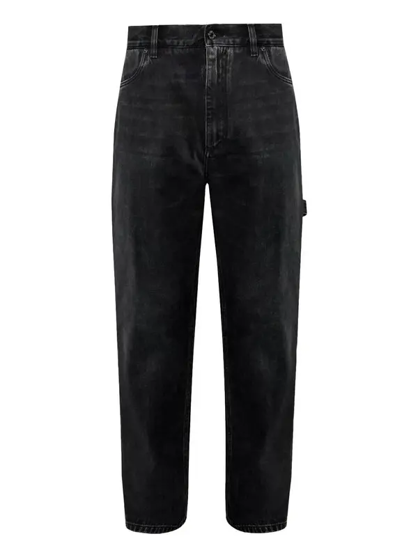 Dolce & Gabbana Straight Jeans - Black