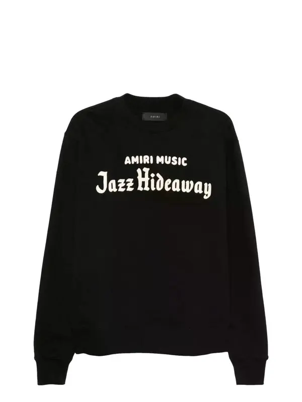 Amiri Jazz Hideaway Sweatshirt - Black