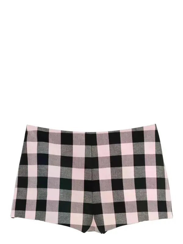 blumarine - Blumarine Gingham-Check Shorts