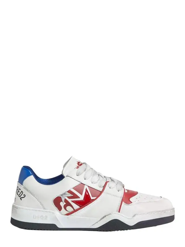 Dsquared2 Panelled Low-top Sneakers - White