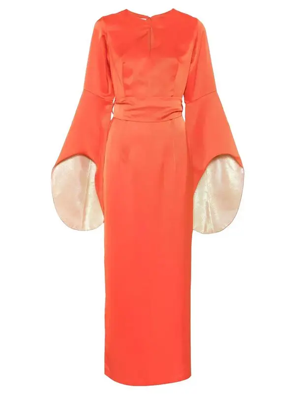 BARUNI Alchemilla Maxi Dress - Orange