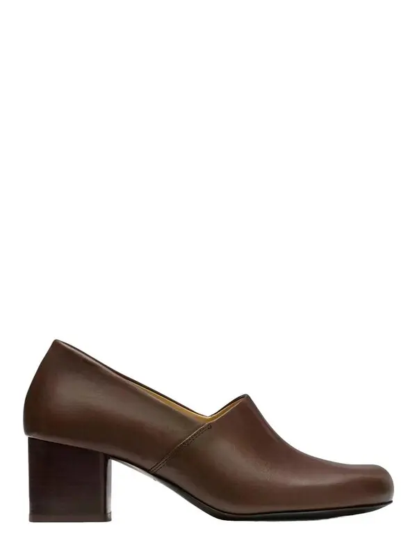 LEMAIRE Anatomic Leather Pumps - Brown