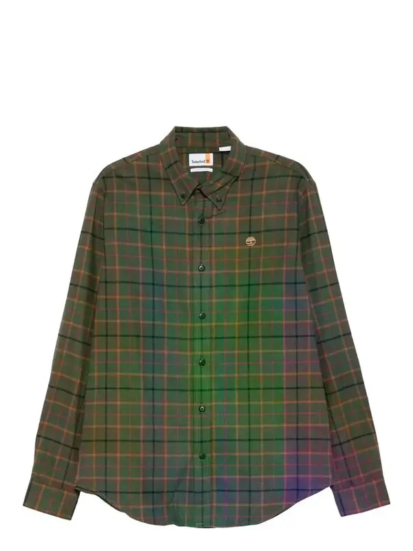 Timberland Flannel Checked Shirt - Green