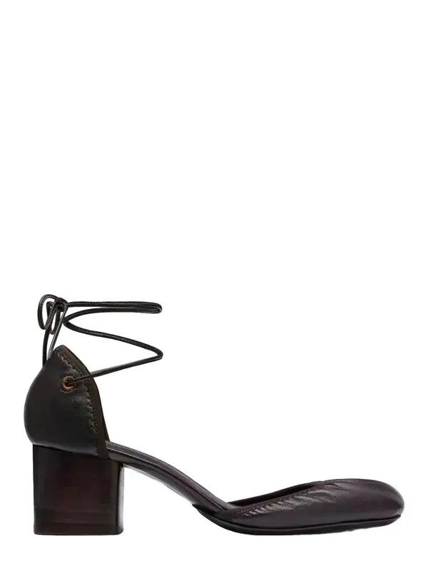LEMAIRE 55mm Micro Ballerina Pumps - Brown
