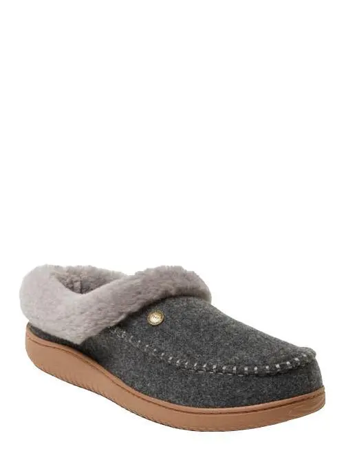 DEARFOAMS Energy Return Clog Slipper - Dark Heather Grey