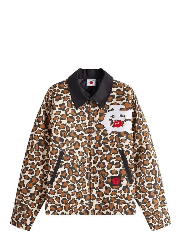 ICECREAM Work Jacket - Leopard Print