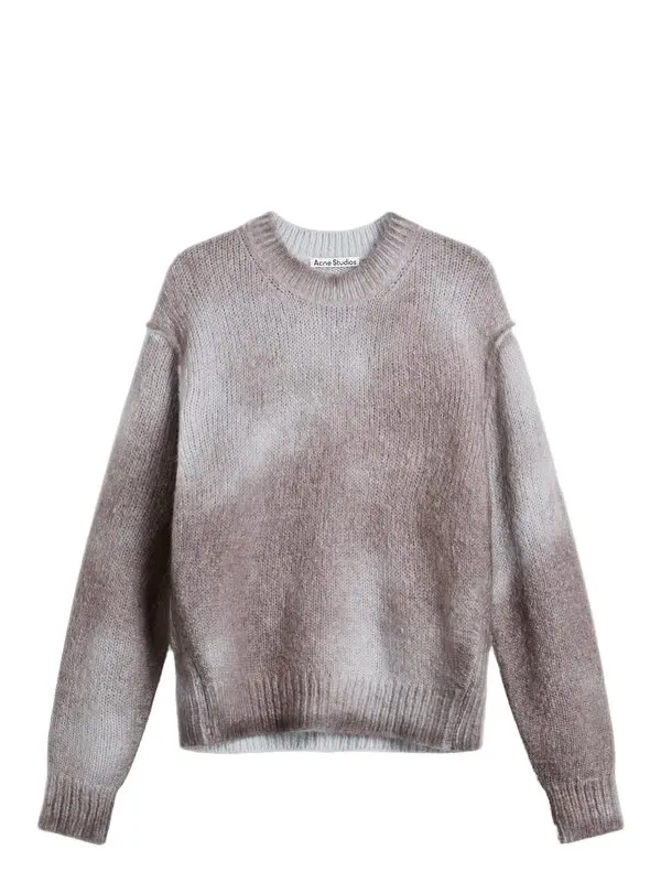 Acne Studios Koros Mohair Sweater - Anthracite Grey