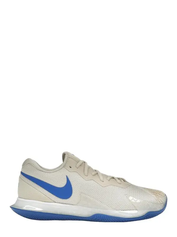 Nike Court Air Zoom Vapor Cage 4 Rafa Clay Sneakers - Sanddrift/game Royal/university Blue