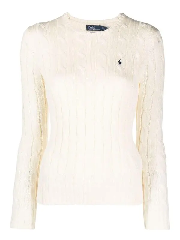 Polo Ralph Lauren Cable-knit Crewneck - Cream