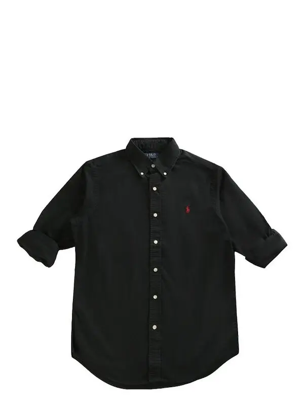 Polo Ralph Lauren Long Sleeved Oxford Shirt - Black