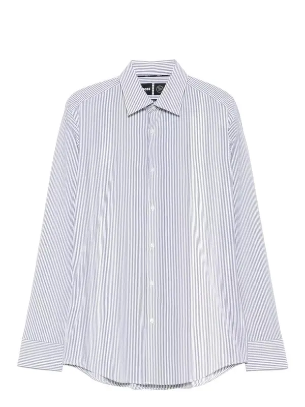 BOSS Striped Shirt - Grey