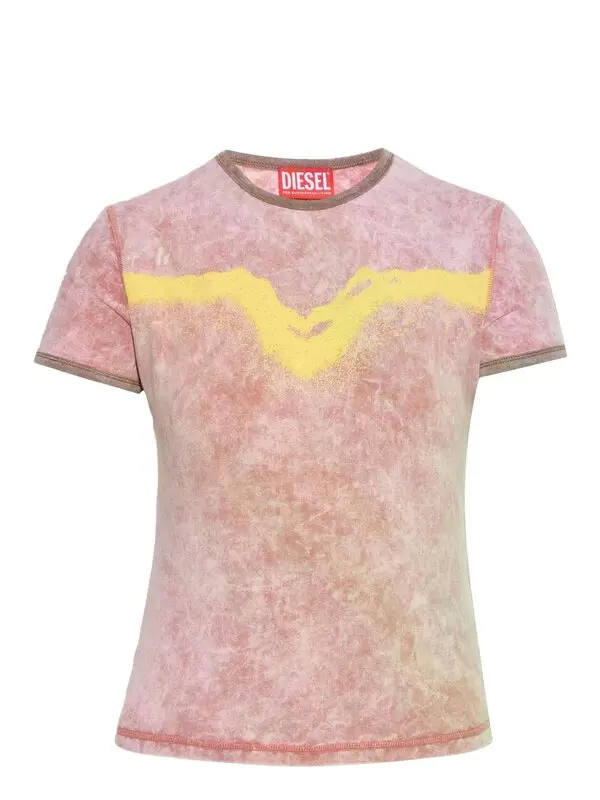 DIESEL T-uncutie T-shirt - Pink