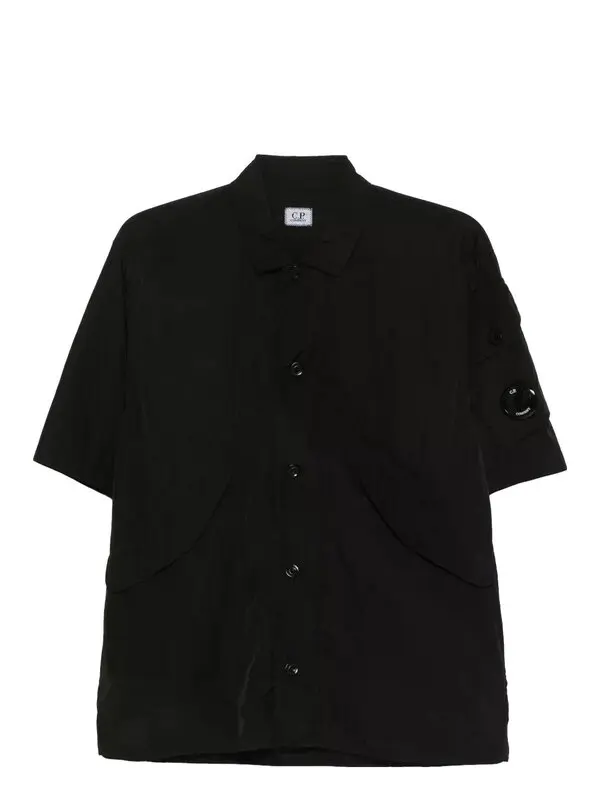 C.P. COMPANY Chrome-r Shirt Jacket - Black