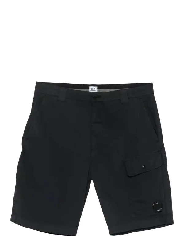 C.P. COMPANY Lens-detail Cargo Shorts - Blue