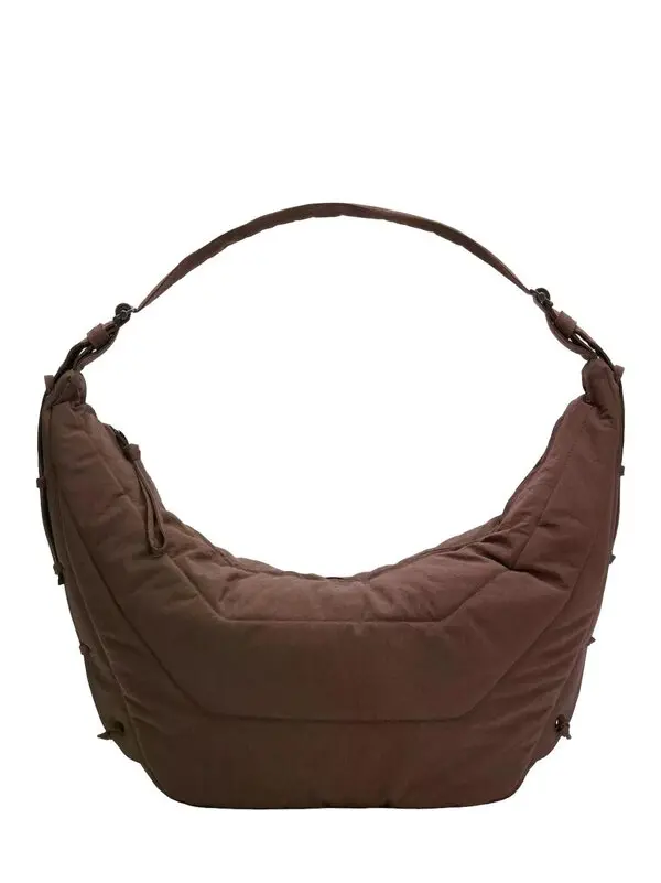 LEMAIRE Large Game Shoulder Bag - Brown