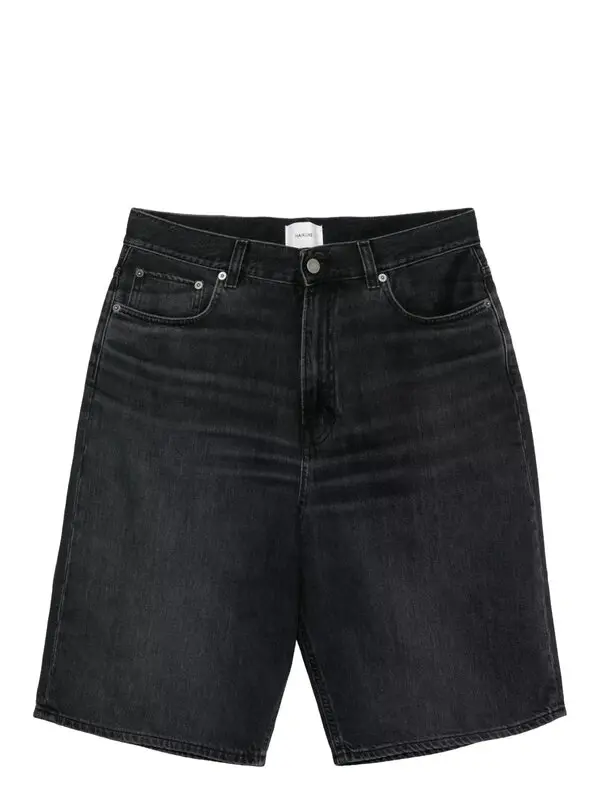 HAIKURE Denim Shorts - Black