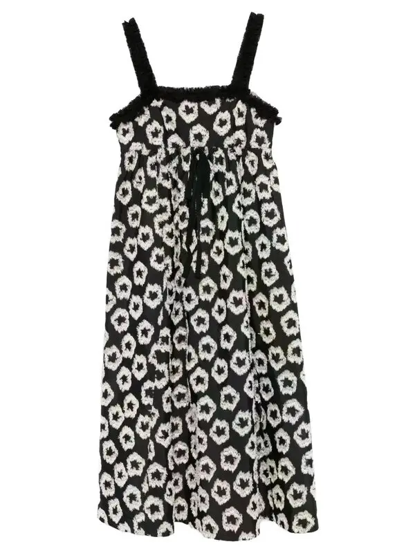 Ulla Johnson Mira Midi Dress - Black