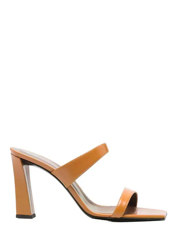 GIUSEPPE ZANOTTI 90mm Flaminia Sandals - Brown