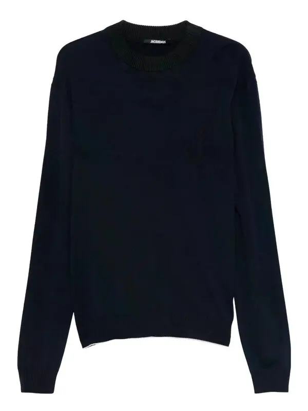 Jacquemus Le Maille Sweater - Blue