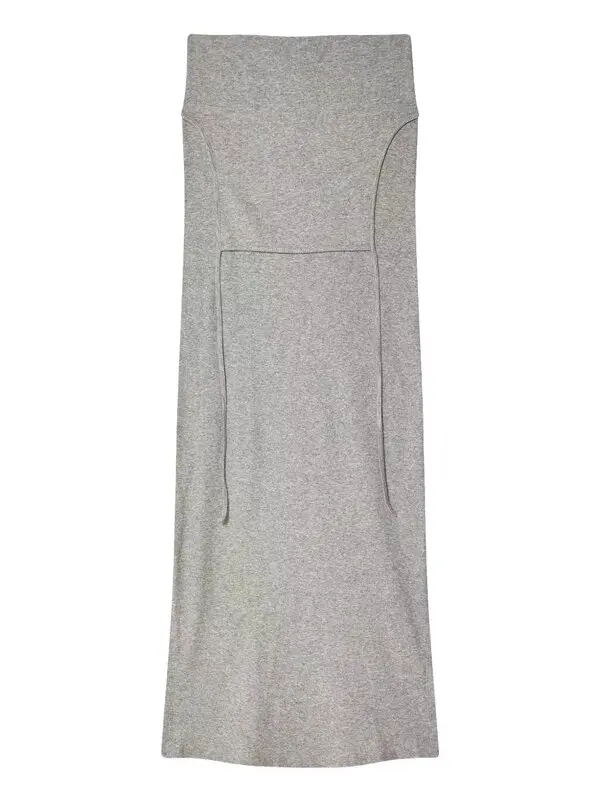 Eckhaus Latta Flip Maxi Skirt - Grey
