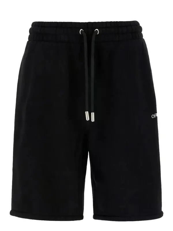 Off-White Arrows-motif Shorts - Black