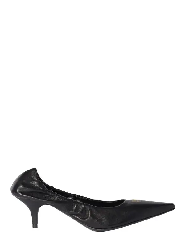 Miu Miu Leather Nappa Pumps - Black