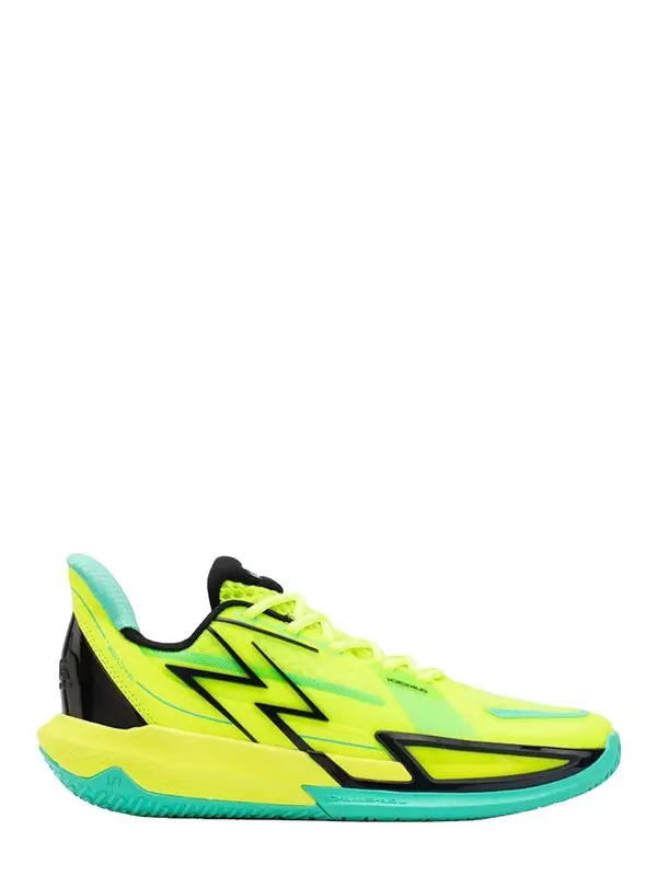 361 DEGREES Big3 4.0 Quick Burning Athletic Sneakers - Lime/black/aqua