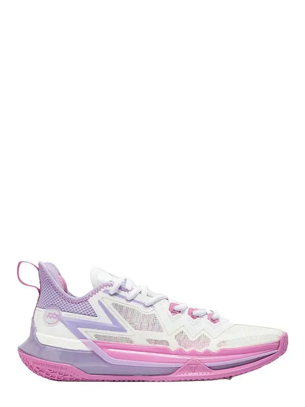 361 DEGREES Big3 Future Care Sneakers - White/lilac/pink