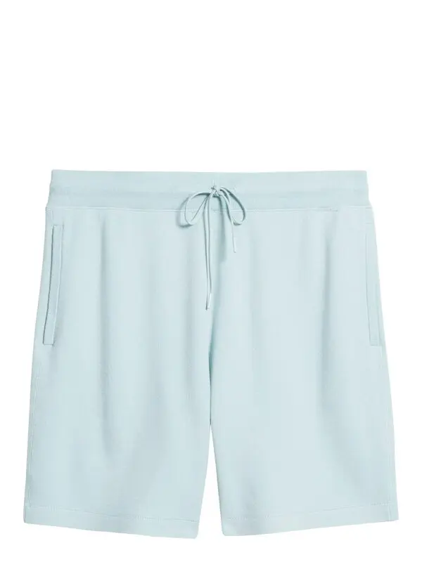 Theory Knit Drawstring Shorts - Light Ocean Air - 2n1