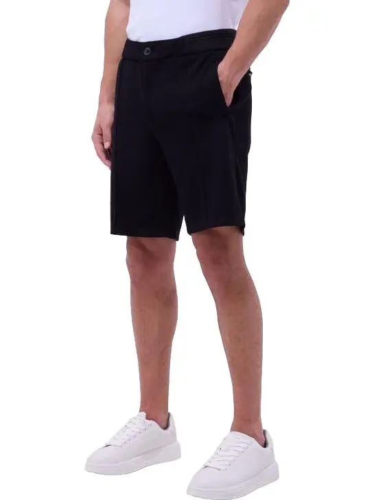 Bugatchi Soft Touch Knit Shorts - Black