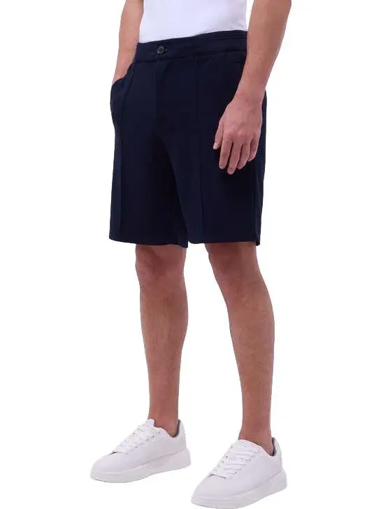 Bugatchi Soft Touch Knit Shorts - Navy