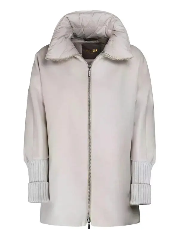 MOORER Ellyn-le Coat - Neutrals