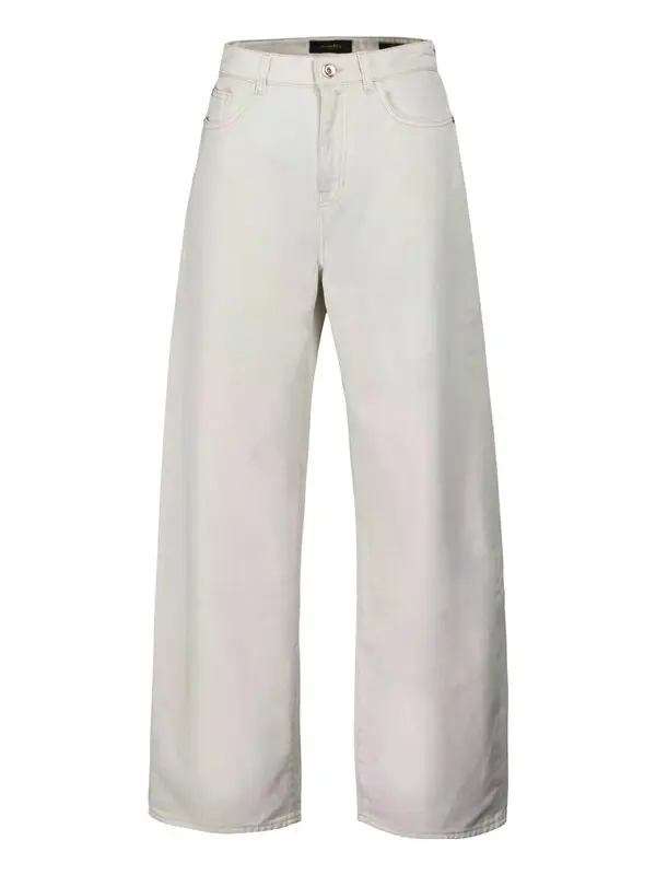 MOORER Wide-leg Jeans - Neutrals