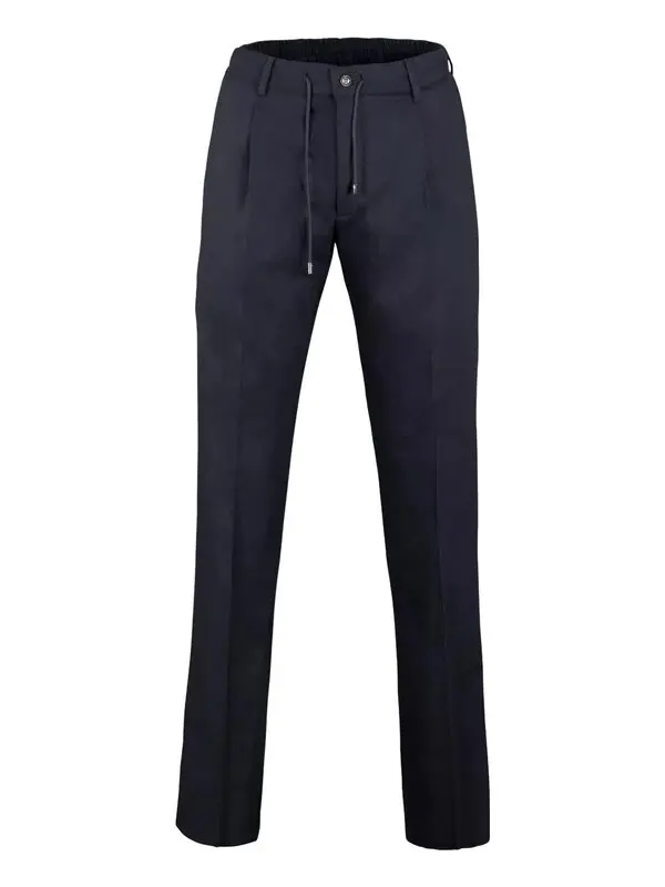 MOORER Anton-fsr Chino Trousers - Blue