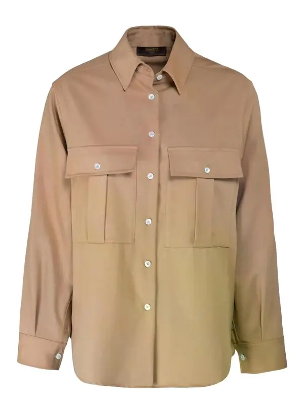MOORER Zoia Shirt - Neutrals