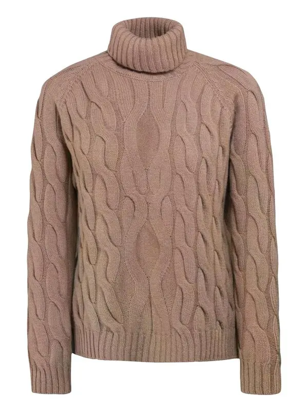 MOORER Dharma Sweater - Brown