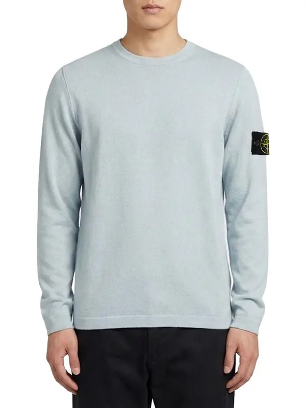 Stone Island Crew Neck Sweater - Blue