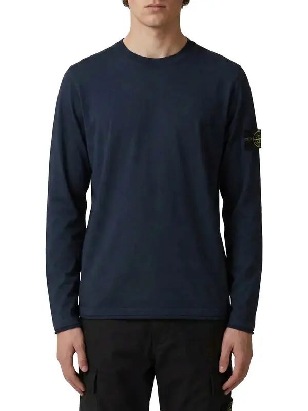 Stone Island Crew Neck Sweater - Navy