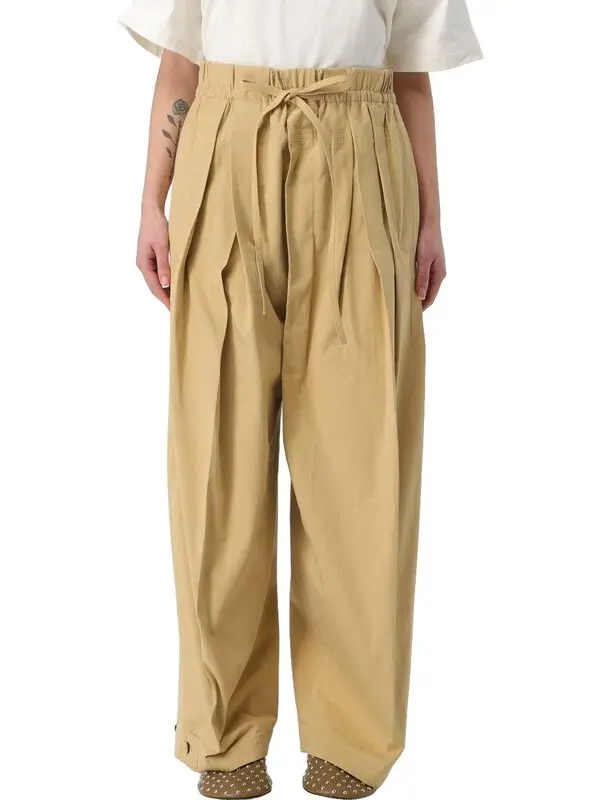 JIL SANDER Trousers - Beige