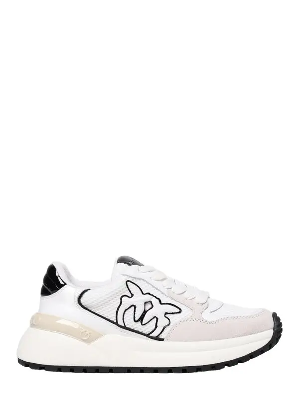 Pinko Lace-up Sneakers - White 1