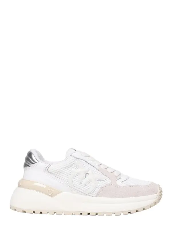 Pinko Lace-up Sneakers - White 2