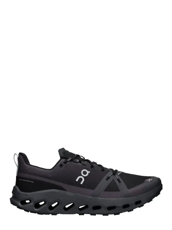 On Cloudsurfer Trail Waterproof Sneakers - Black