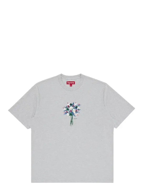 Supreme Bouquet Short-sleeve Top 'stripe - Grey