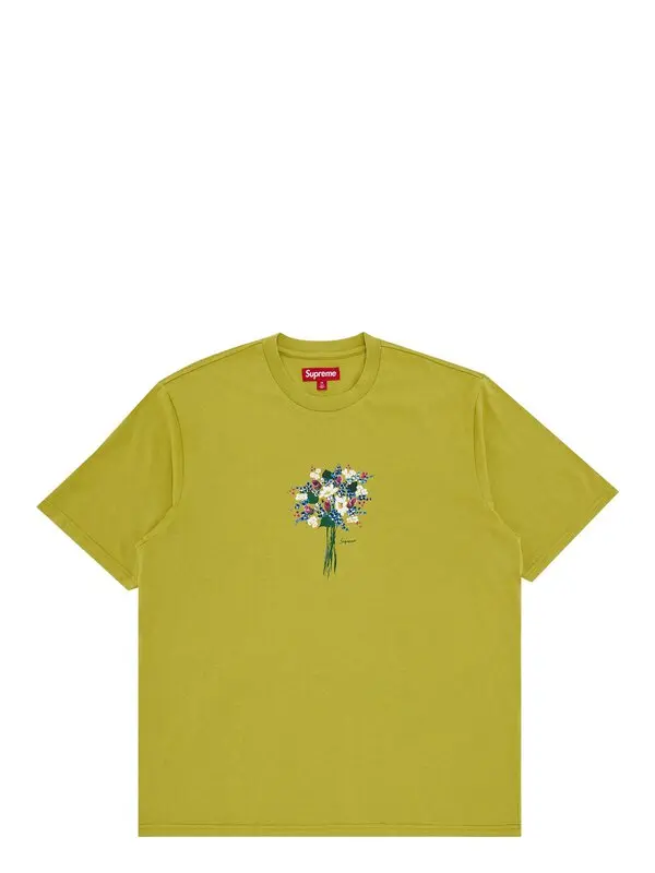 Supreme Bouquet Short-sleeve Top 'lime - Green