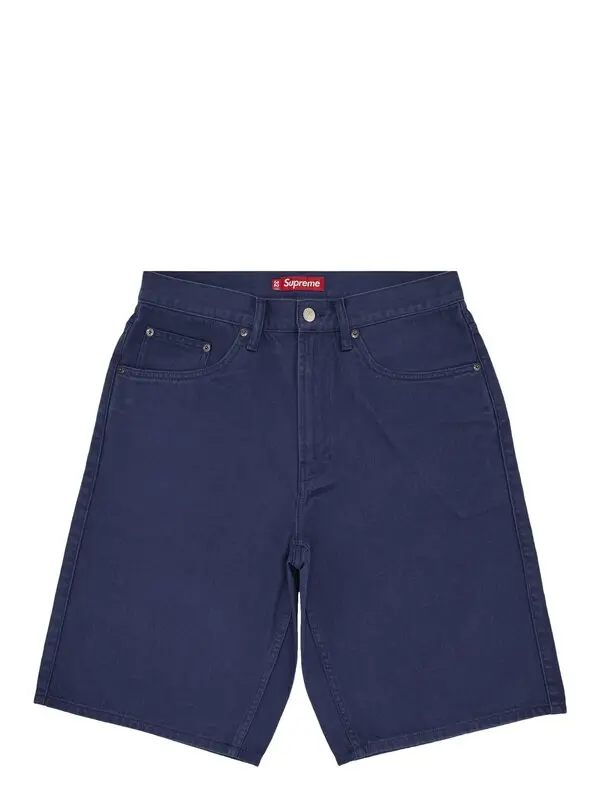 Supreme Baggy Denim Short - Blue