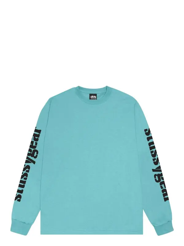 StÜssy Gear Long-sleeve Tee 'ocean - Teal