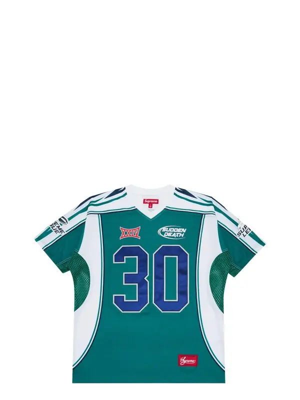 Supreme Sudden Death Football Jersey - Teal